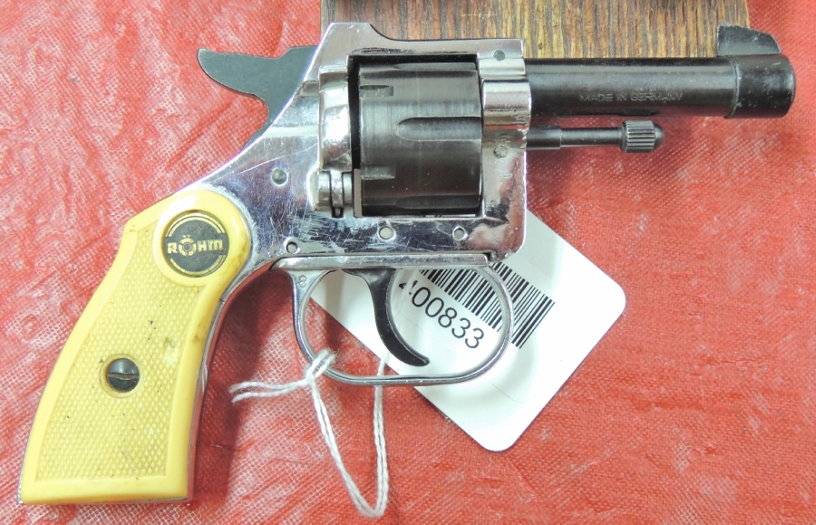 Rohm Model Rg10 .22 Short Revolver For Sale at GunAuction.com - 12536134