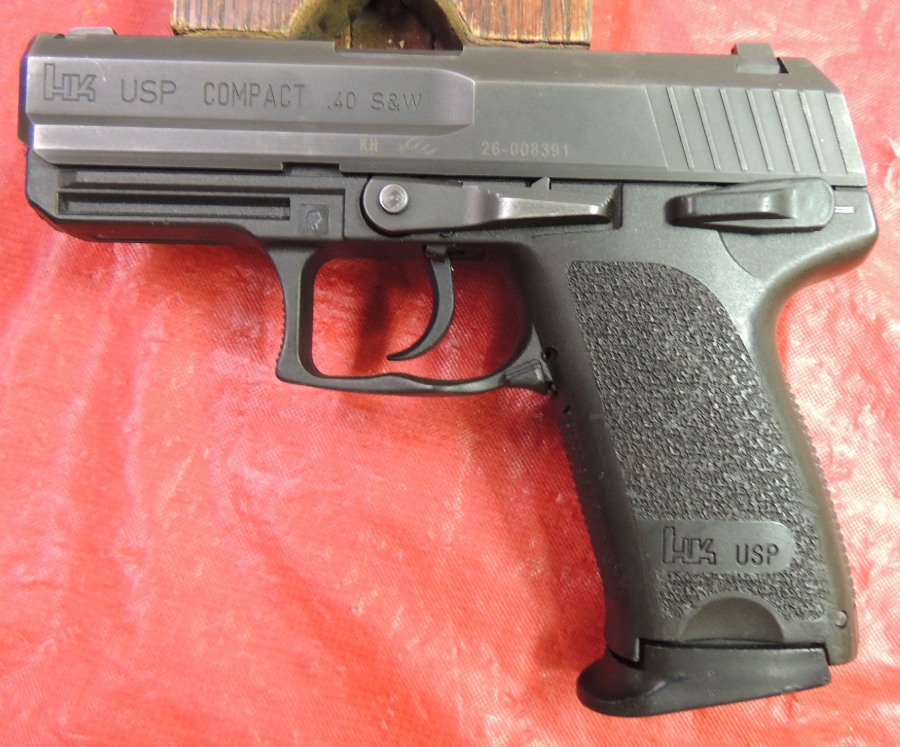 Heckler & Koch Usp .40 Compact W/Holster For Sale at GunAuction.com ...