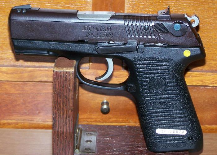 Ruger P95dc 9mm Decocker Only Polymer Frame For Sale at GunAuction.com ...