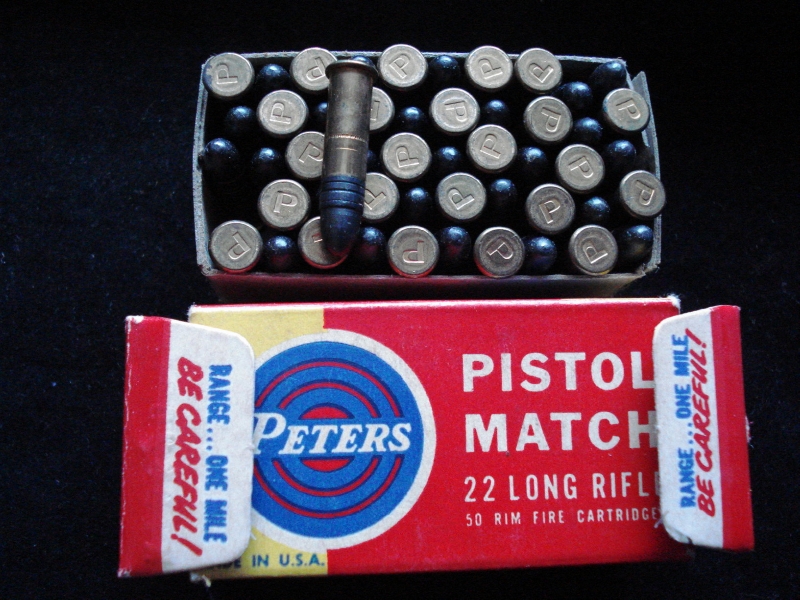 Peters 22 Long Rifle Pistol Match Target For Sale at GunAuction.com ...