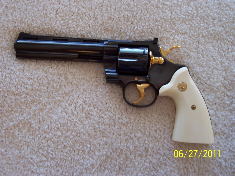 Colt Python 6 Inch Bar. For Sale at GunAuction.com - 10432749