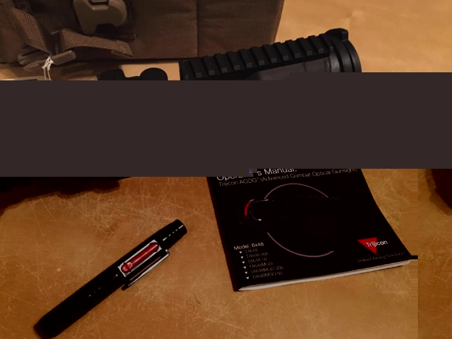 New Trijicon Acog Ta648mgo-M2 6x48 Green .50 Bmg For Sale at GunAuction ...