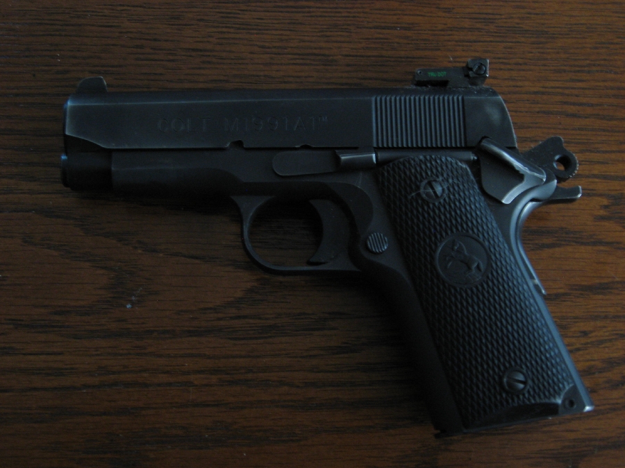 Colt Compact 1991a1/With Nite Sights For Sale at GunAuction.com - 12940348