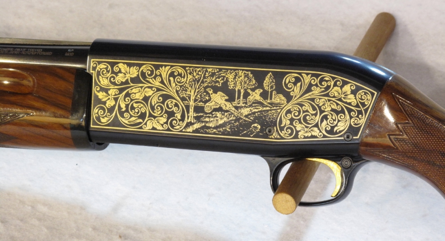 Ithaca-Skb Model 900 Premium Wood Gold Inlay 12ga For Sale at ...