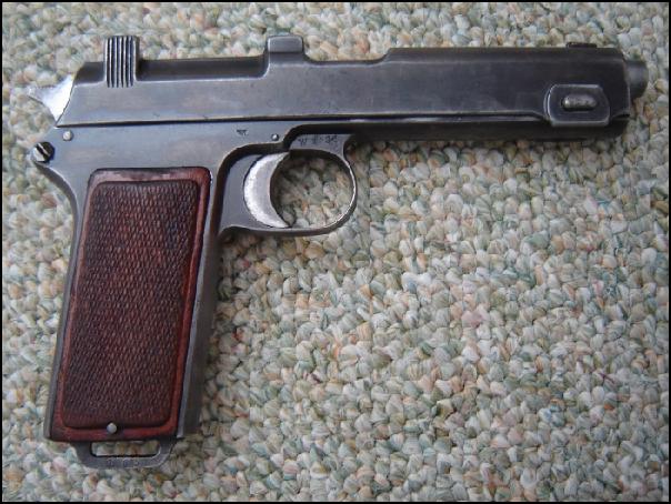 Steyr Hahn Model 1912, Nazi Conversion To 9mm Luger For Sale at ...