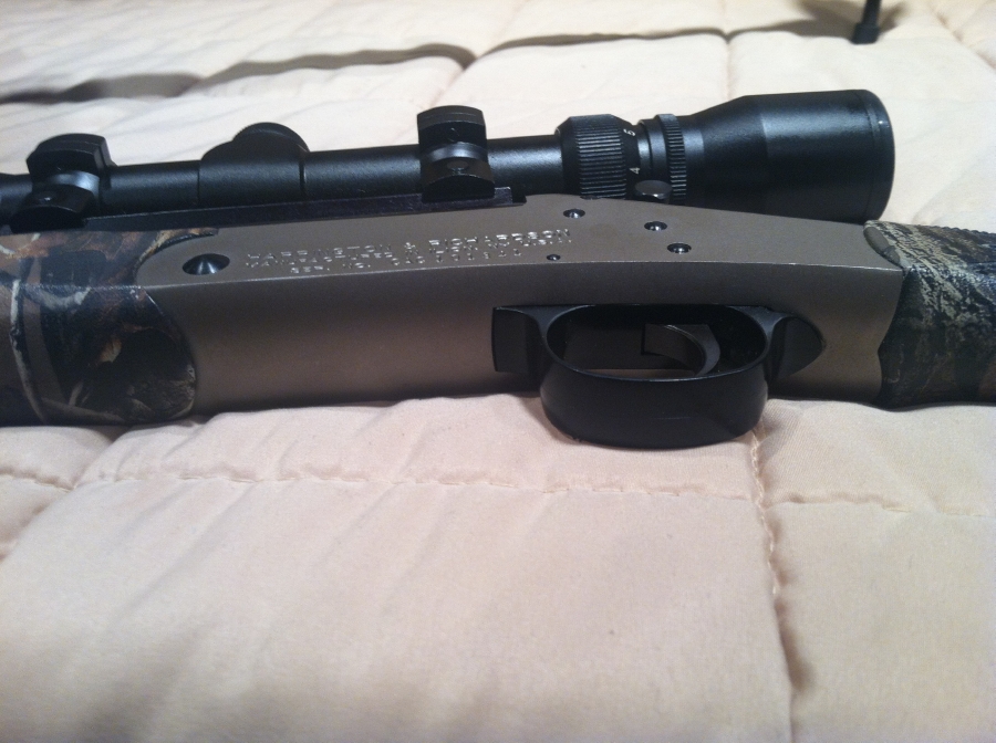 New England Firearms, Co H&R Handi Rifle 44 Magnum With Scope For Sale ...