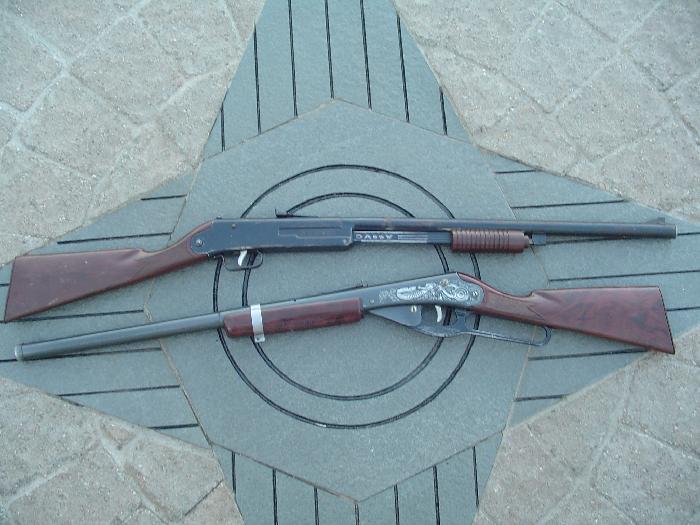 Daisy Bb Guns Model #107 Pump & #80 Lever Action For Sale at GunAuction ...