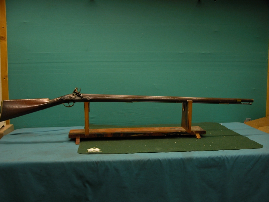 New England Flintlock Militia Musket Dated 1830 For Sale at GunAuction ...