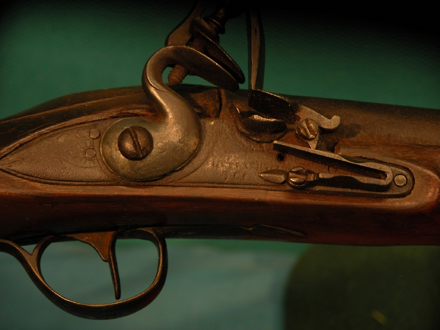 Early American Fowler Flintlock With Ketland Lock 60 Cal For Sale at ...