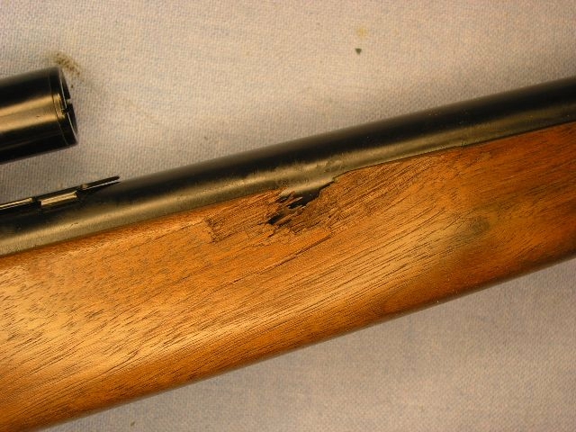 Marlin Jc Higgins Single Shot .22 Bolt Action Rifle W/Scope Model 41 ...
