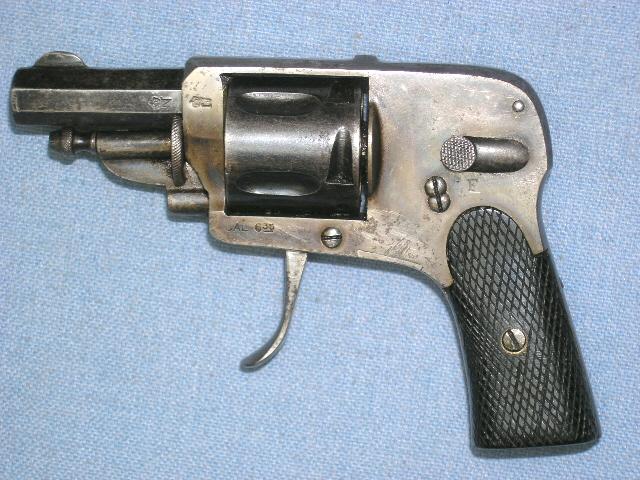 Belgium Da Antique Revolver Miniature Belgium Da Hammerless Antique ...