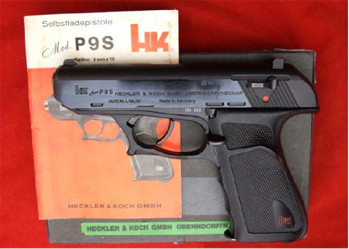 Heckler & Koch Hk P9s 9mm Buyitnow Gets Free Ship Visa/Mc No Fee No Res ...