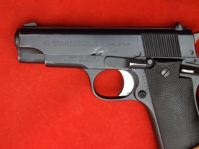 Star Bm 9mm Guardia Civil Spanish Compact W/(2) Mags, Box & Manual No ...