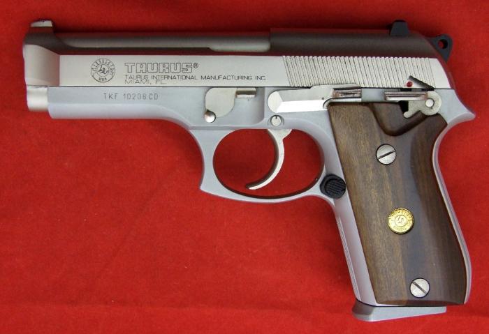 Taurus Pt 92 C 9mm Compact Nickel W/Box (2) Hi-Cap Mags No Reserve Or ...