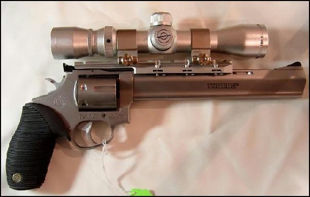 Taurus Tracker .17hmr With Scope For Sale at GunAuction.com - 6286742