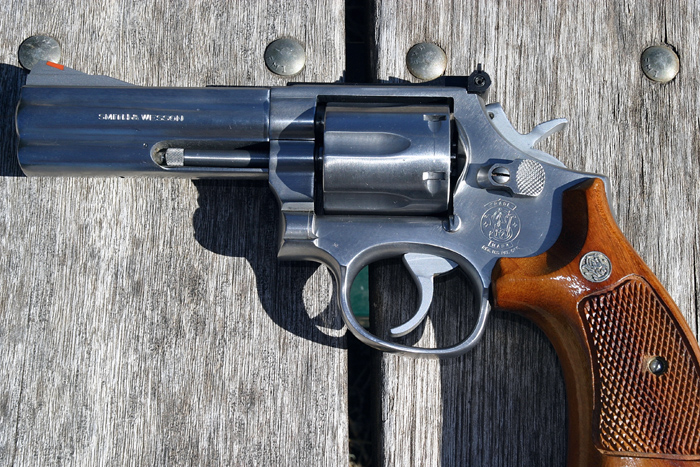 Smith & Wesson S&W 686-1 Stainless 4 Inch Barrel For Sale at GunAuction ...