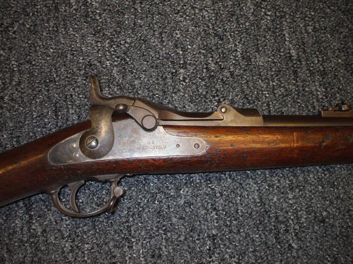 Springfield Model 1880 Trapdoor Triangular Bayonet Rifle For Sale at ...