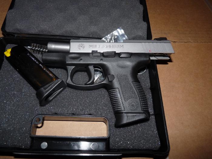 Taurus Pt111 Millenium Pro Stainless Slide 12 Rnd For Sale at ...