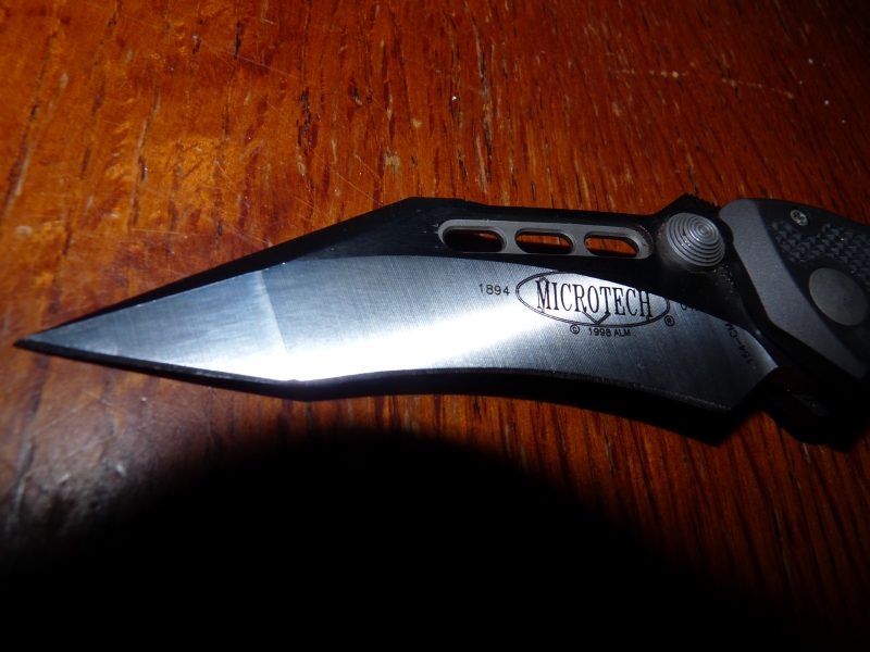 Microtech Vector Brand New, 154cm Steel, Modified For Sale at ...