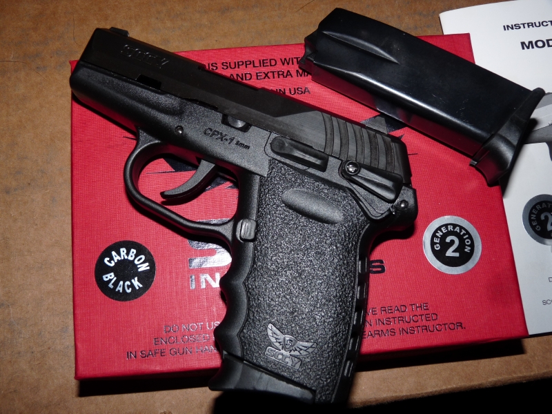 Sccy Cpx-1 2nd Generation Sccy 2nd Generation Compact Carbon Black 9mm ...