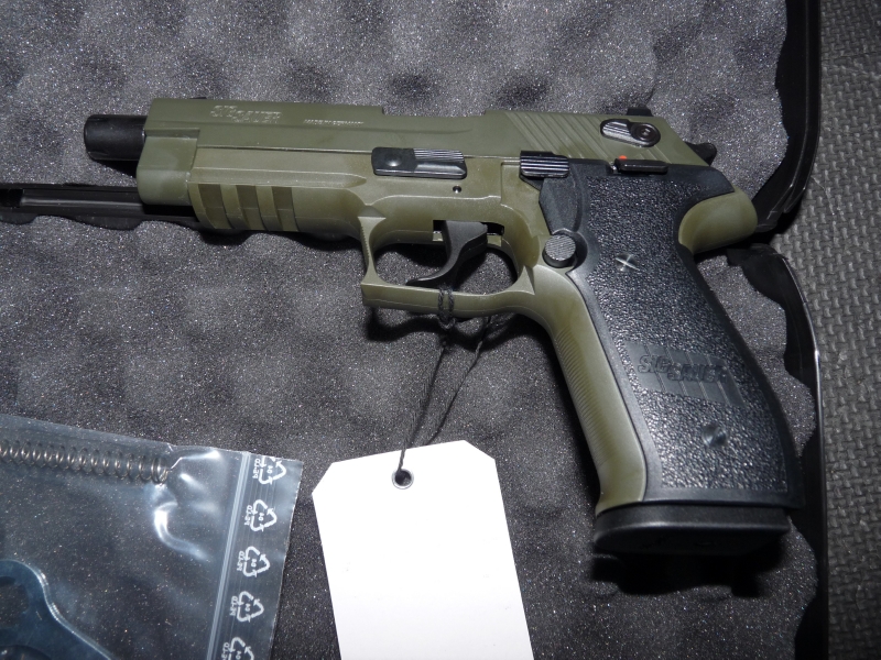 Sig Mosquito 22lr Od Green Threaded Barrel For Sale at GunAuction.com ...