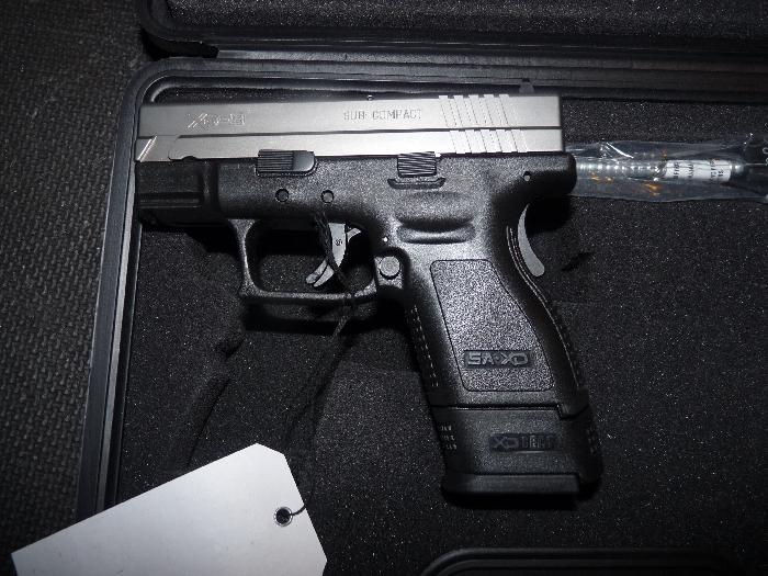 Springfield Armory (Geneseo, Il) Springfield Xd Sub Cpt 9mm Sst 13mag ...