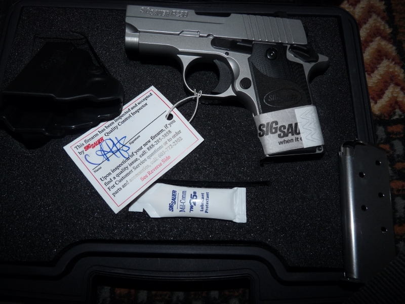 Sig Sauer Sig P238 Hd Sst Frame&Slide G10 Grips Nib For Sale at ...
