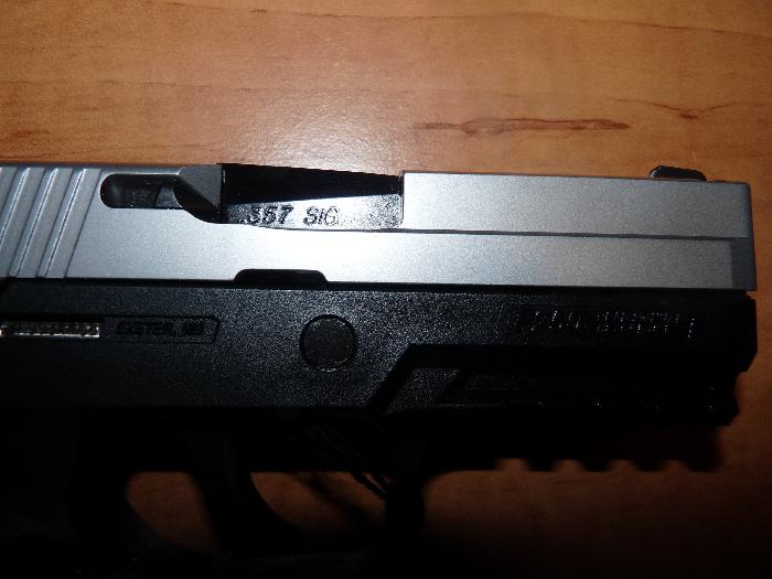 Sig Sauer Sig P250 Cmpt. .357 Night Sights Stainless Slide For Sale at ...