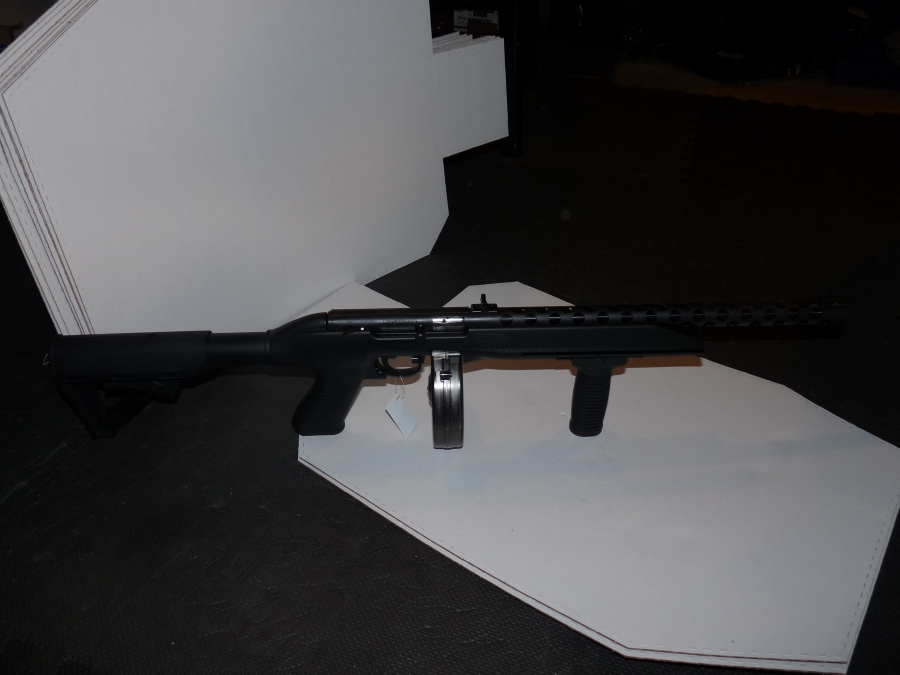 Puma Wildcat Pps 22lr Semi Auto 50 Rnd Drum For Sale at GunAuction.com ...