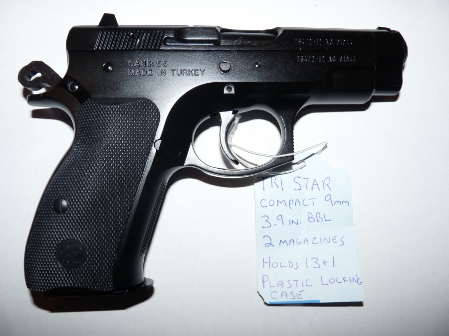 Tri-Star C-100 Sub Com 9mm 3.5 15+1 Rounds For Sale at GunAuction.com ...