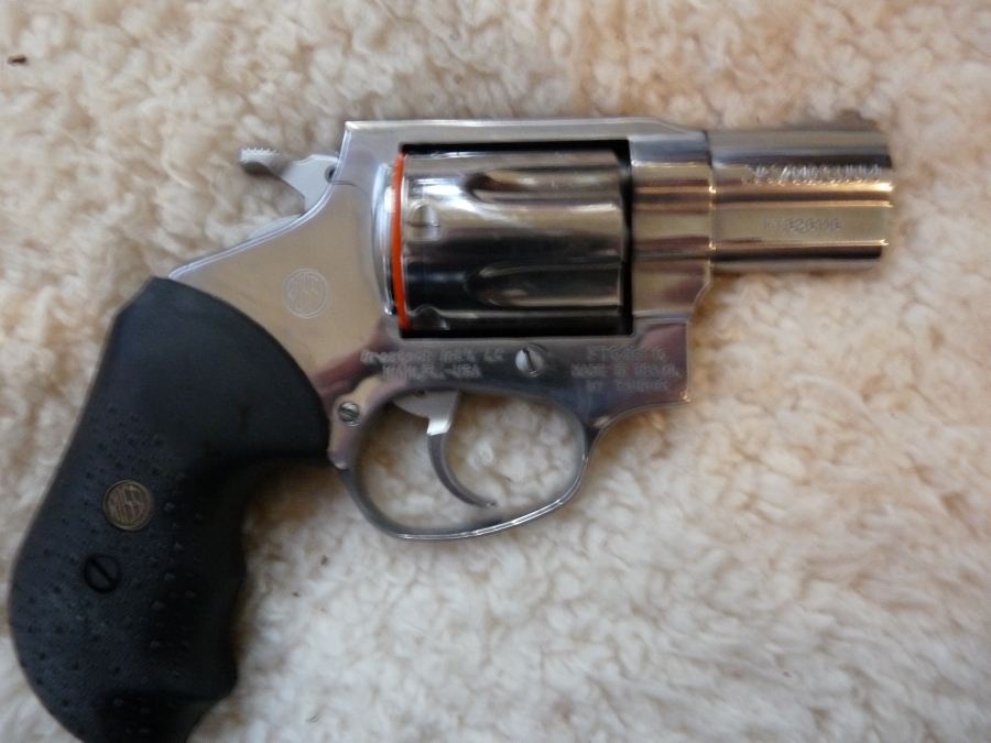 Rossi Firearms Rossi R462 357mag Stainless Snub Nose S/A D/A For Sale ...