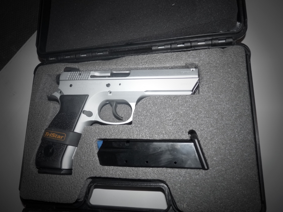 Tri-Star Tristar T-120 9mm Pistol S/A D/A 17+1 4.7bl New For Sale at ...