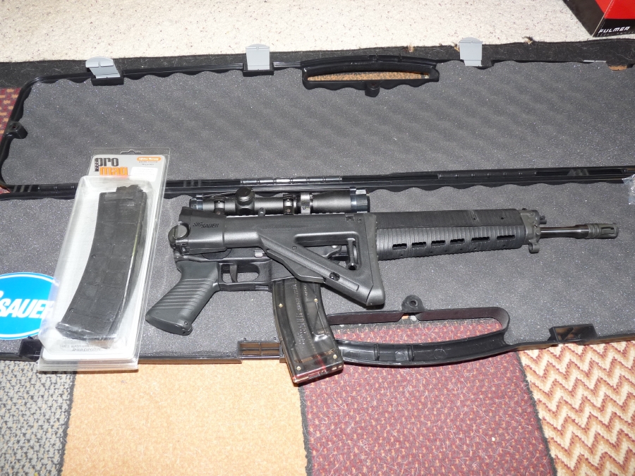 Sig Sauer Sig R522-16b-C-Scope-5x .22lr Sniper Adj. Stock For Sale at ...