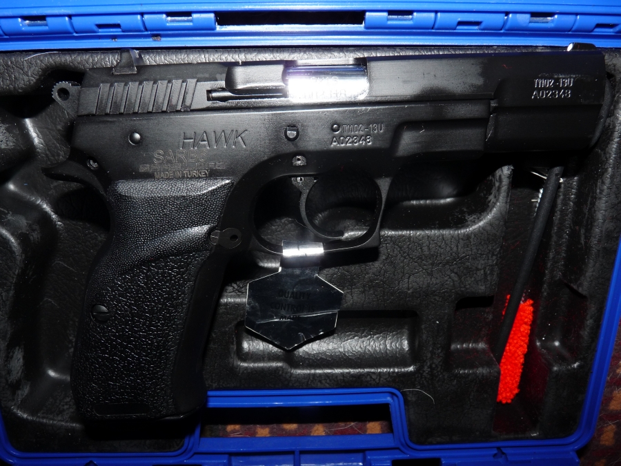 European American Armory Corp. Eaa Sar B6 Hawk 9mm Pistol 16+1 4.5 In Barrel For Sale at ...