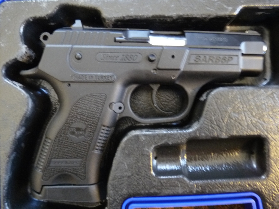 European American Armory Corp. Eaa Sar B6 9mm 13 Rnds 3.8inch S/A D/A New For Sale at GunAuction ...