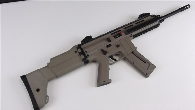Issc Mk22 Sport Rifle Scar 22 Lr 22rd Fde For Sale at GunAuction.com ...