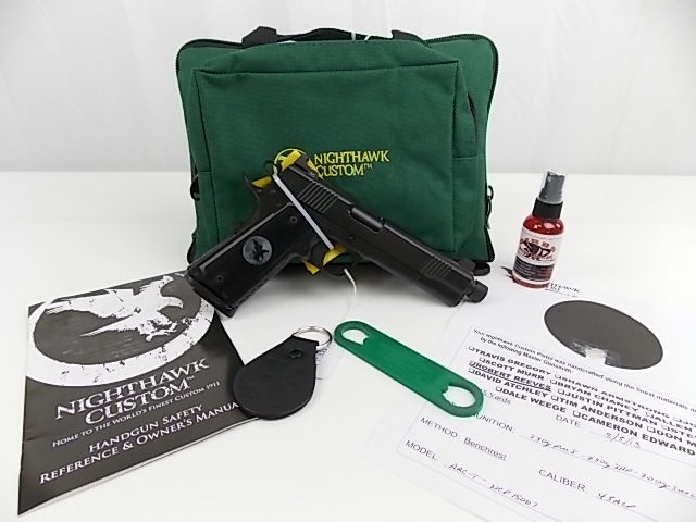 Nighthawk Custom 1911 Aac Threaded 45 Acp In Stock For Sale at ...