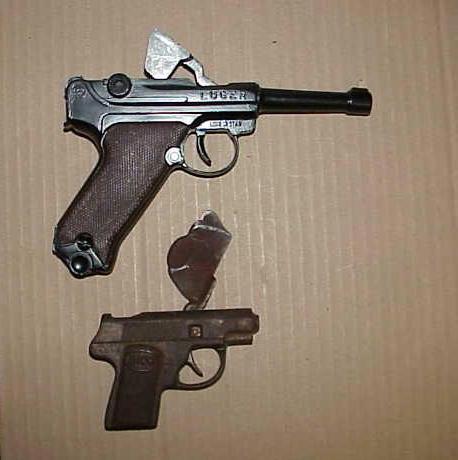 German Luger Lone Star & Dick 25 Acp Roll Cap Guns For Sale at ...