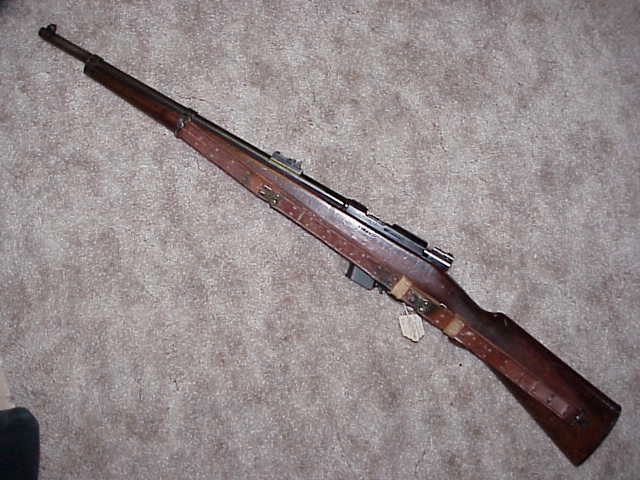 Spanish Military & Police Destroyer Carbine 9mm Largo Bolt Auction Rifle.