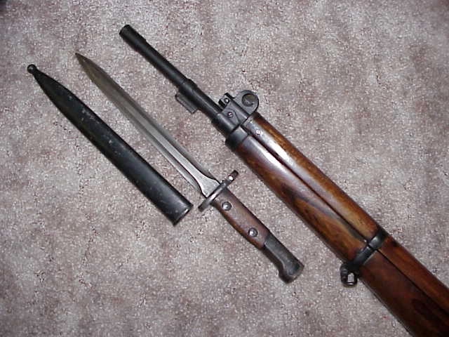 Fabrique Nationale Fn-49 Egyptian Contract 8mm Mauser Rifle & Bayonet ...