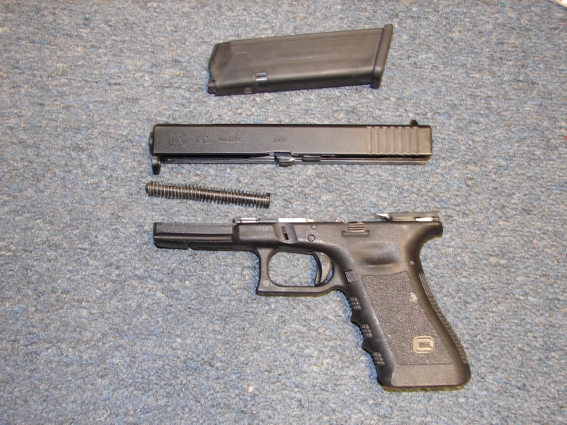 Glock Inc. 17 C 9mm Broken Frame Rail For Sale at GunAuction.com - 11159796