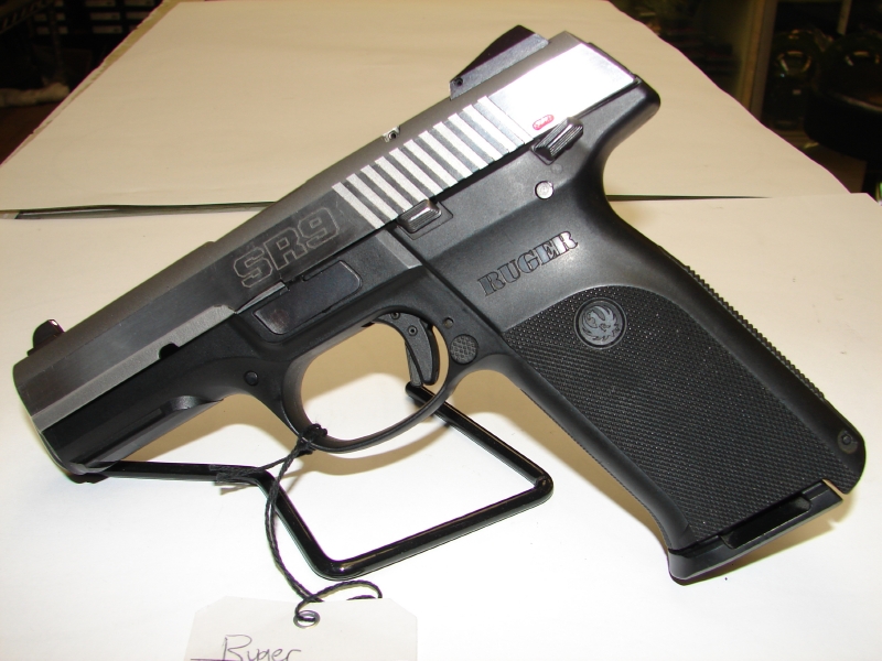 Ruger Sr9 Stainless Steel 9mm Fullsize For Sale at GunAuction.com ...