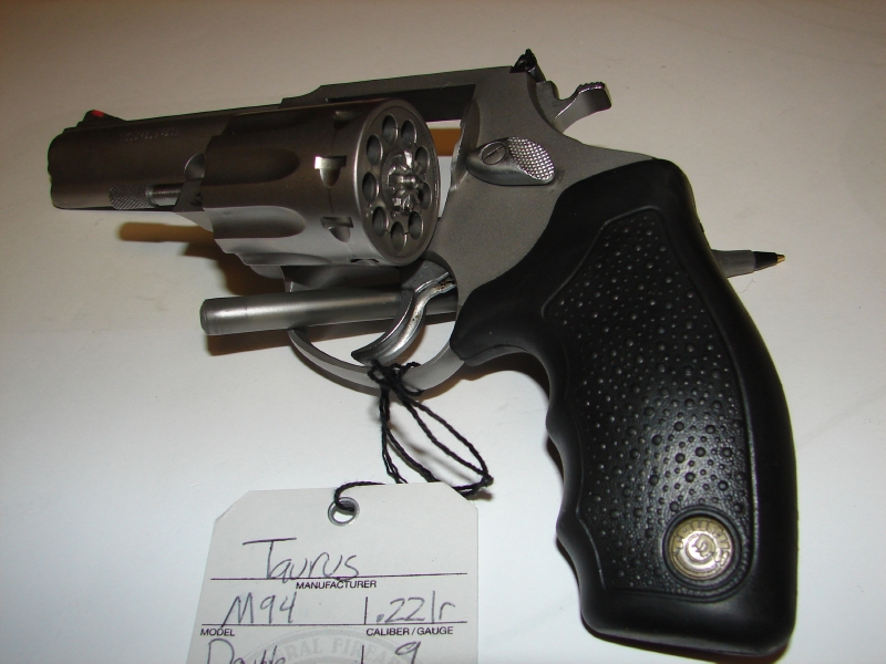 Taurus International Mfg. Co. Taurus M94 .22lr 9 Shot Revolver 4" Bbl ...