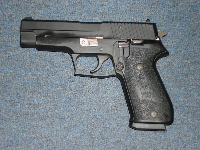 Sig Sauer Model 220 Black Finish .45 Acp Cracked Frame Rail For Sale at ...
