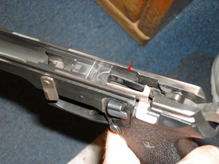 Sig Sauer Model 220 Black Finish .45 Acp Cracked Frame Rail For Sale at ...