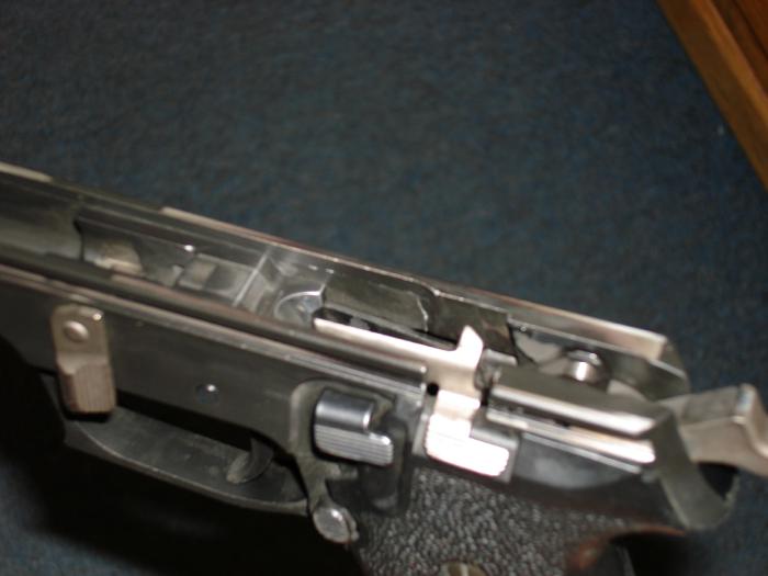 Sig Sauer Model 220 Black Finish .45 Acp Cracked Frame Rail For Sale at ...