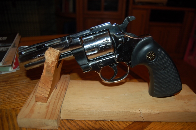 Kimar Python Chrome - .380, Blank Gun For Sale at GunAuction.com - 11671329