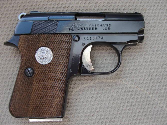 Colt 25 ACP POCKET MODEL INVESTMENT GRADE 99%