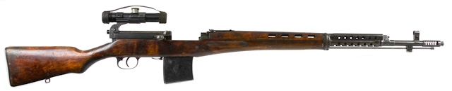 Russian Svt-40 Tokarev Sniper Rifle W/ Pu Scope Dated 1941 For Sale at ...