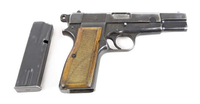 Fn Browning Hi-Power P-35 9mm Pistol W/ 13 Rnd Mag For Sale at ...